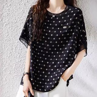 【麗質達人】5195黑色雪紡上衣-LY(L-5XL)-momo購物網 - 好評推薦 - 2025年10月