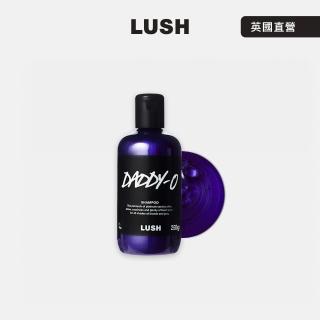 【LUSH 嵐舒】Daddy-O 紫羅亮澤洗髮露 250g(洗髮精/檸檬/海藻/紫羅蘭/玫瑰)-momo購物網