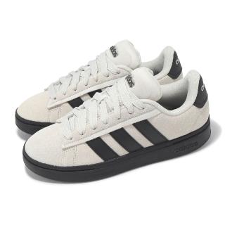 【adidas 愛迪達】休閒鞋 Grand Court Alpha 00s 男鞋 灰 黑 麂皮 運動鞋(IH1287)-momo購物網 ...