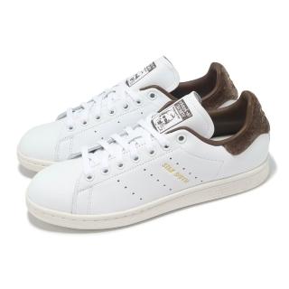 【adidas 愛迪達】休閒鞋 Stan Smith W 女鞋 白 棕 金 絨布 史密斯 愛迪達(IF7003)-momo購物網 - 好評推薦 ...