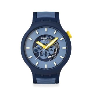 【SWATCH】BELOW THE HORIZON 大錶面手錶/男錶/女錶/瑞士製造 SB05N117(47mm)-momo購物網 - 好評 ...