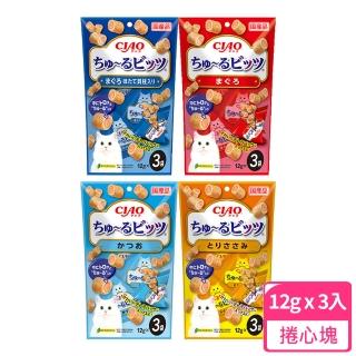 【CIAO】啾嚕迷你捲心塊12g*3入-momo購物網 - 好評推薦 - 2025年10月