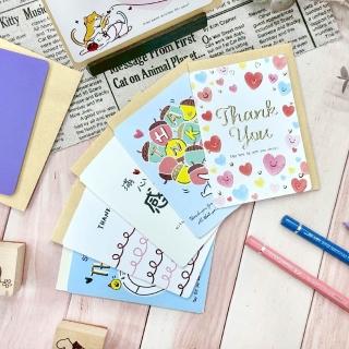 【SEASON 四季紙品禮品】42K謝卡 小謝卡(TK1530-72~79)-momo購物網 - 好評推薦 - 2025年12月