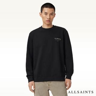 【ALLSAINTS】UNDERGROUND 純棉LOGO長袖衛衣-豹紋 M033NB(寬鬆版型)-momo購物網 - 好評推薦 - 2025年9月