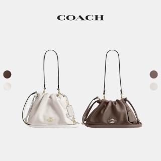 【COACH】蔻馳官方直營 FAYE拉繩包 斜背包 側背包 斜挎包 單肩包-多色任選(CT763/CAK36/CV529)-momo購物網