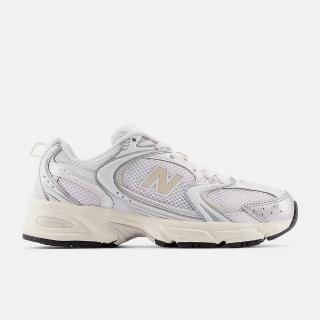 【NEW BALANCE】NB 530 復古鞋 休閒鞋 運動鞋 男 女 白銀色(U530ESB-D)-momo購物網 - 好評推薦 - 2026年5月