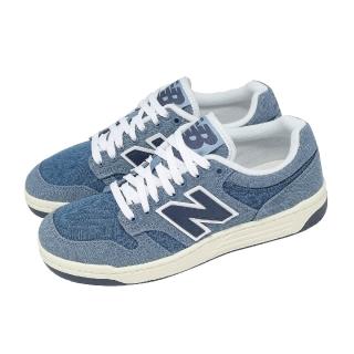 【NEW BALANCE】休閒鞋 BB480 男鞋 女鞋 藍 復古 拼接 單寧 情侶鞋(BB480LDE-D)-momo購物網 - 好評推薦 ...