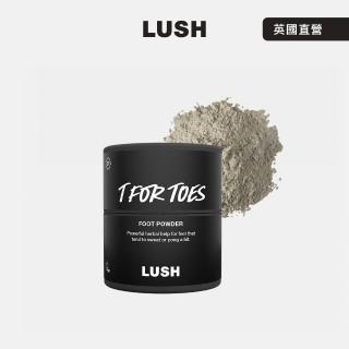 【LUSH 嵐舒】T for Toes 足福爽足粉 65g(爽足粉/茉莉花/岩蘭草)-momo購物網 - 好評推薦 - 2026年2月