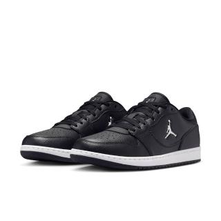 【NIKE 耐吉】JORDAN COURT CONNECT LOW 休閒鞋 男鞋 運動鞋 皮革 喬丹 黑色 IQ5698-001-momo購物 ...