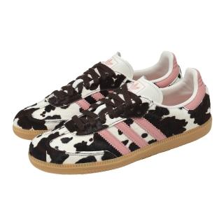 【adidas 愛迪達】休閒鞋 Samba OG W 女鞋 棕 粉紅 乳牛紋 復古 德訓鞋 馬毛鞋面 愛迪達(KK2239)-momo購物網 ...